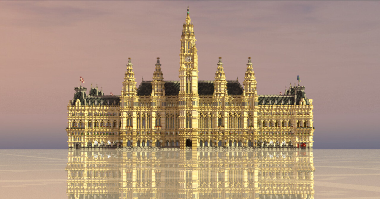 Vienna City Hall Minecraft Map