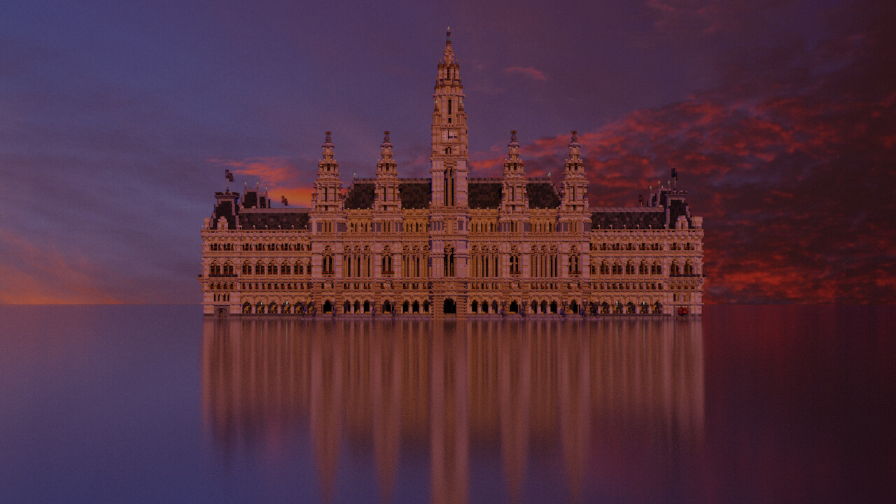 Vienna City Hall Minecraft Map