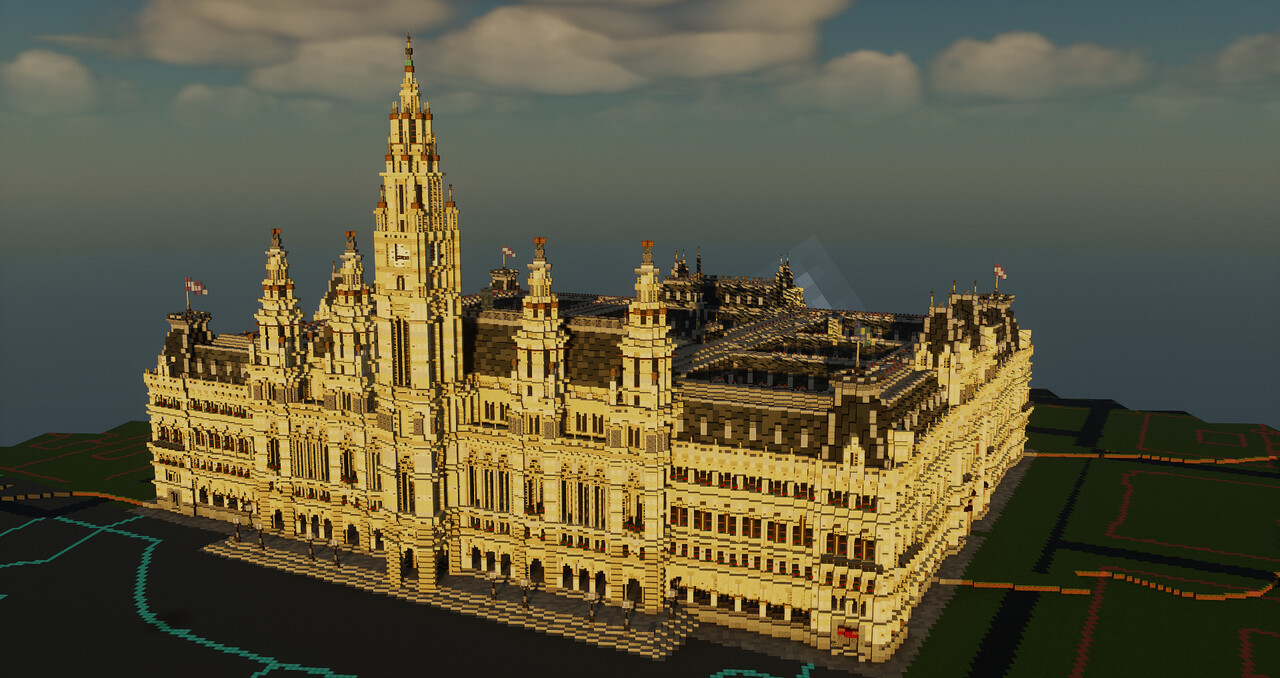 Vienna City Hall Minecraft Map