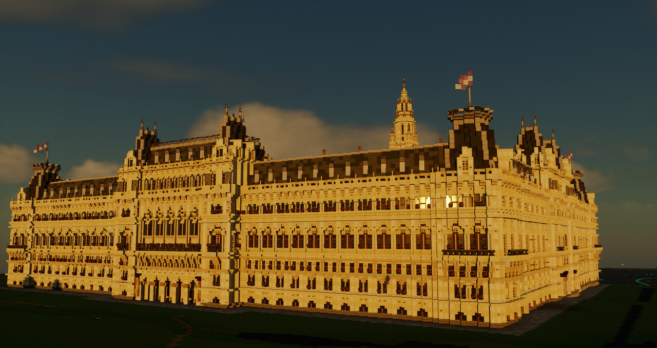 Vienna City Hall Minecraft Map