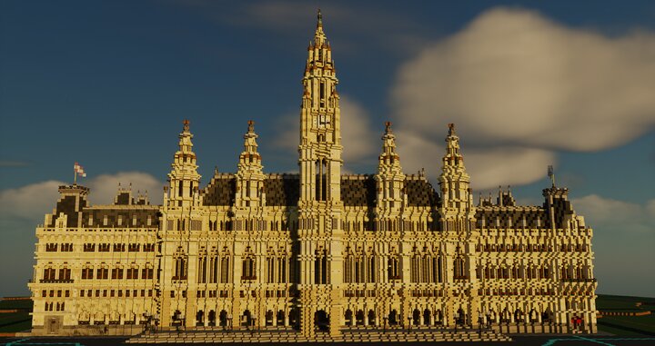 Vienna City Hall Minecraft Map