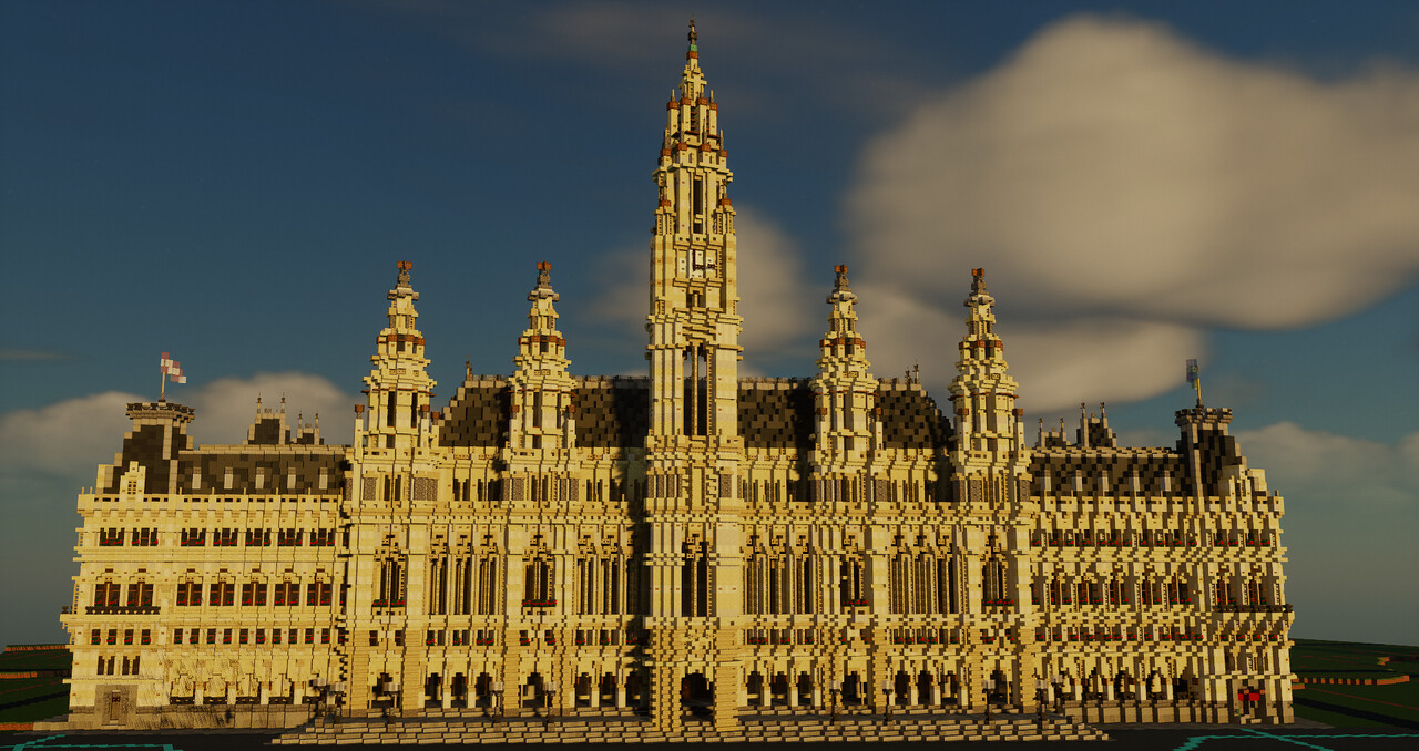 Vienna City Hall Minecraft Map