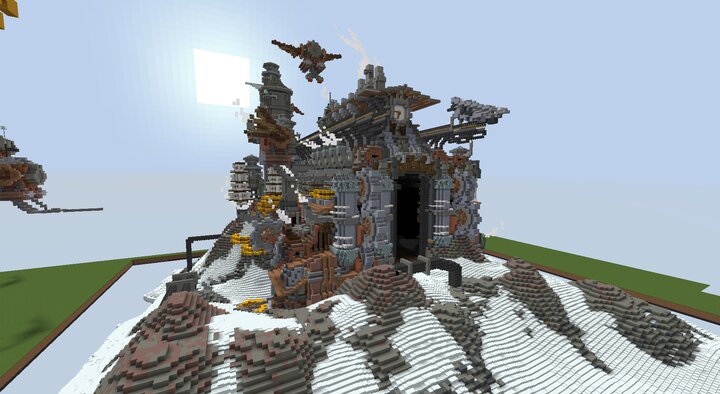 Steampunk Factory Minecraft Map