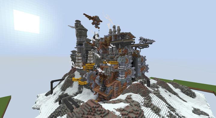 Steampunk Factory Minecraft Map