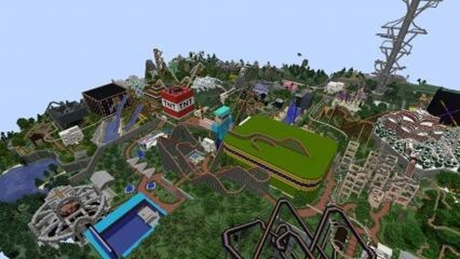 The world largest roller coasters by Masterplant and by his team ...