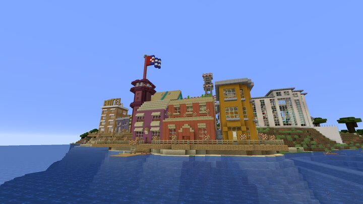 NUEVA CUBA/ Santa Cruz del Norte/ Seaside Village Minecraft Map