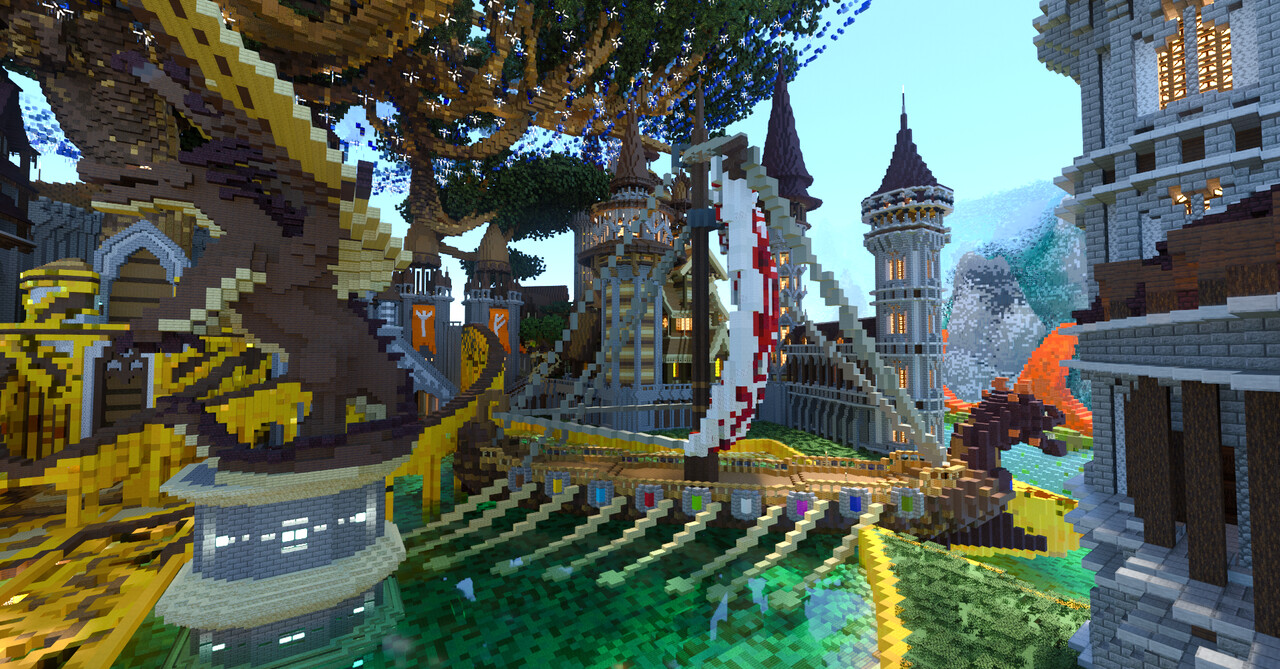 Asgard - RTX For Valhalla Minecraft Map