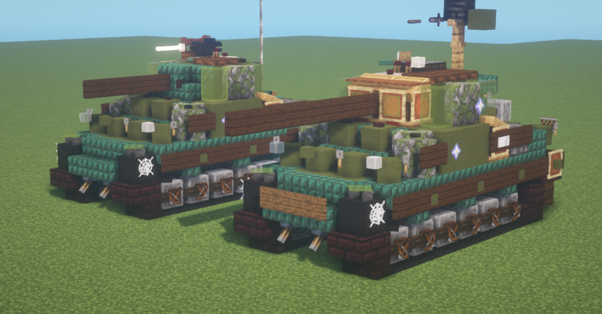 M4A1 76(W) & M4A1 (Mid) (1.5:1 Scale) Minecraft Map