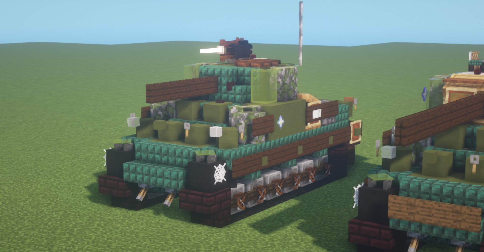 M4A1 76(W) & M4A1 (Mid) (1.5:1 Scale) Minecraft Map