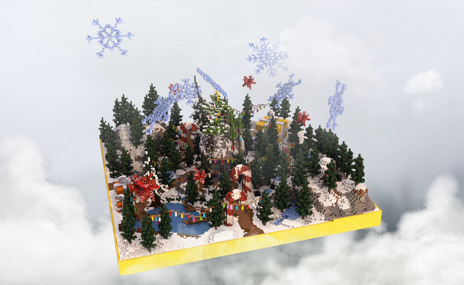 Winter Spawn - HCF Minecraft Map