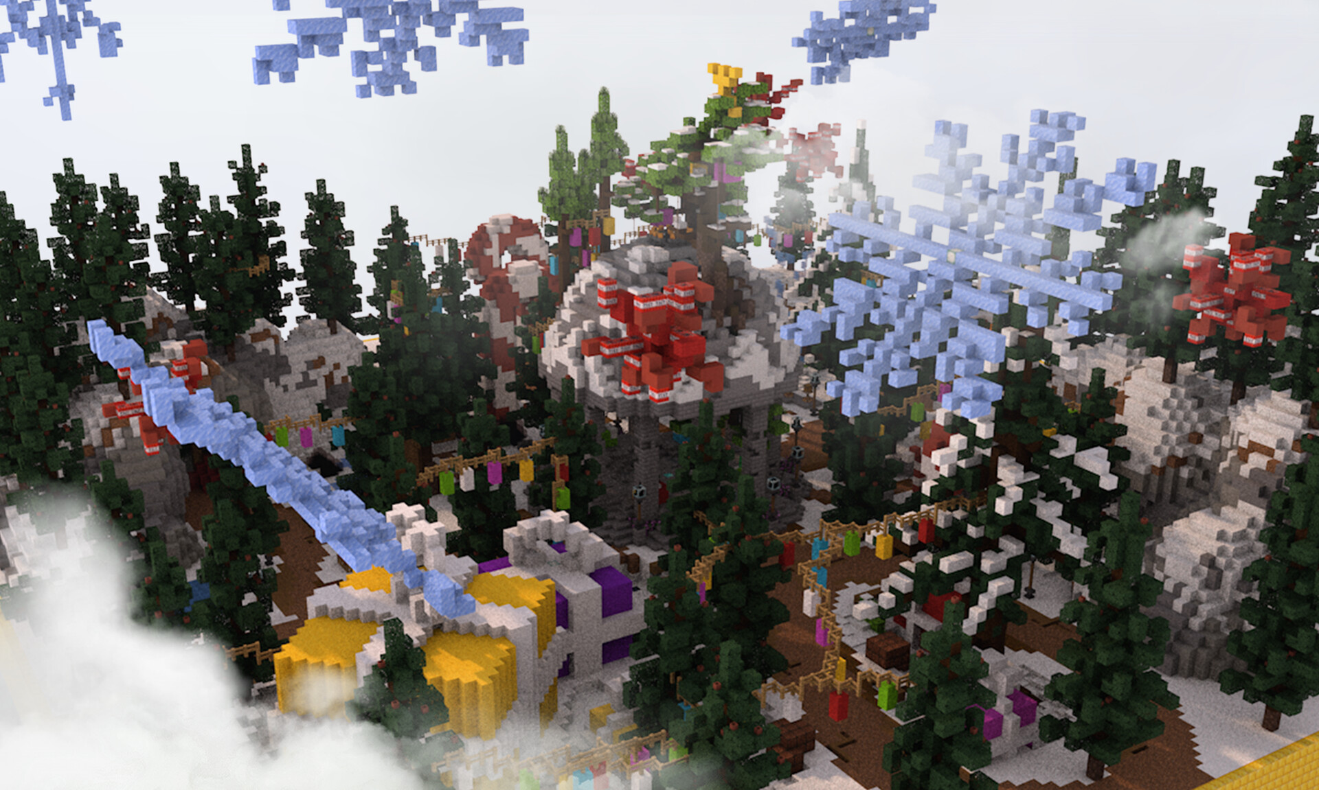 Winter Spawn - HCF Minecraft Map