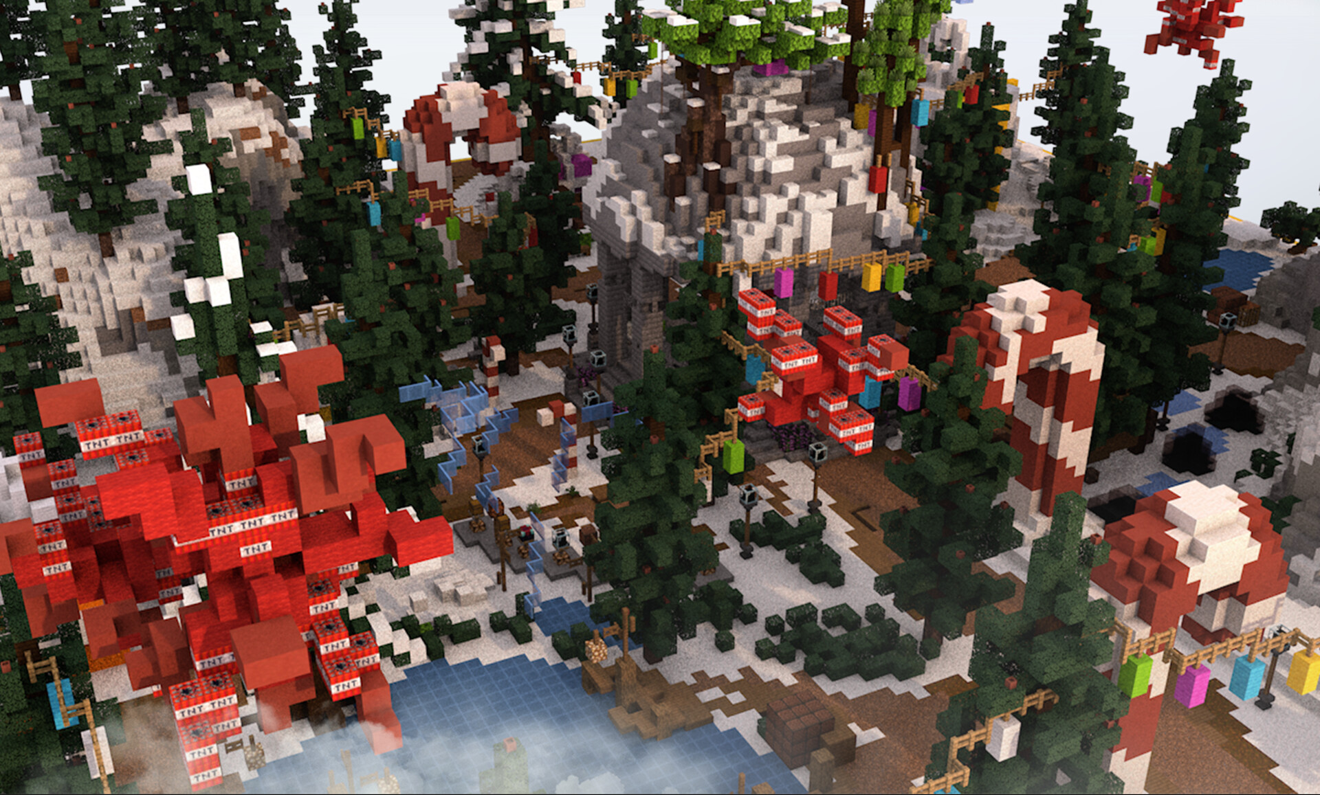Winter Spawn - HCF Minecraft Map