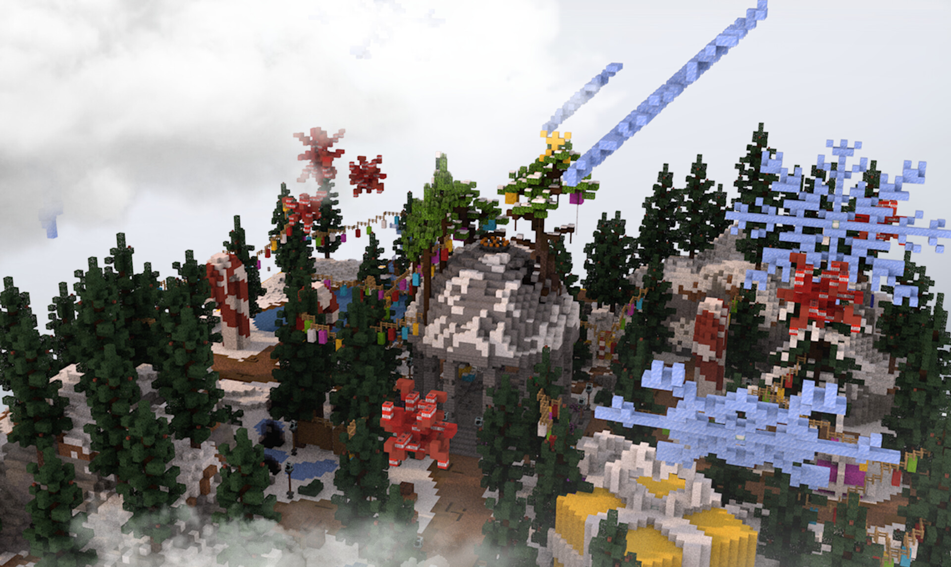 Winter Spawn - HCF Minecraft Map