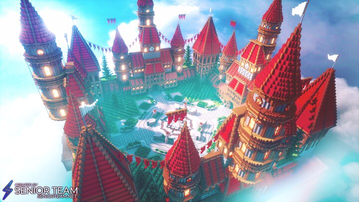 Red Castle Hub Minecraft Map