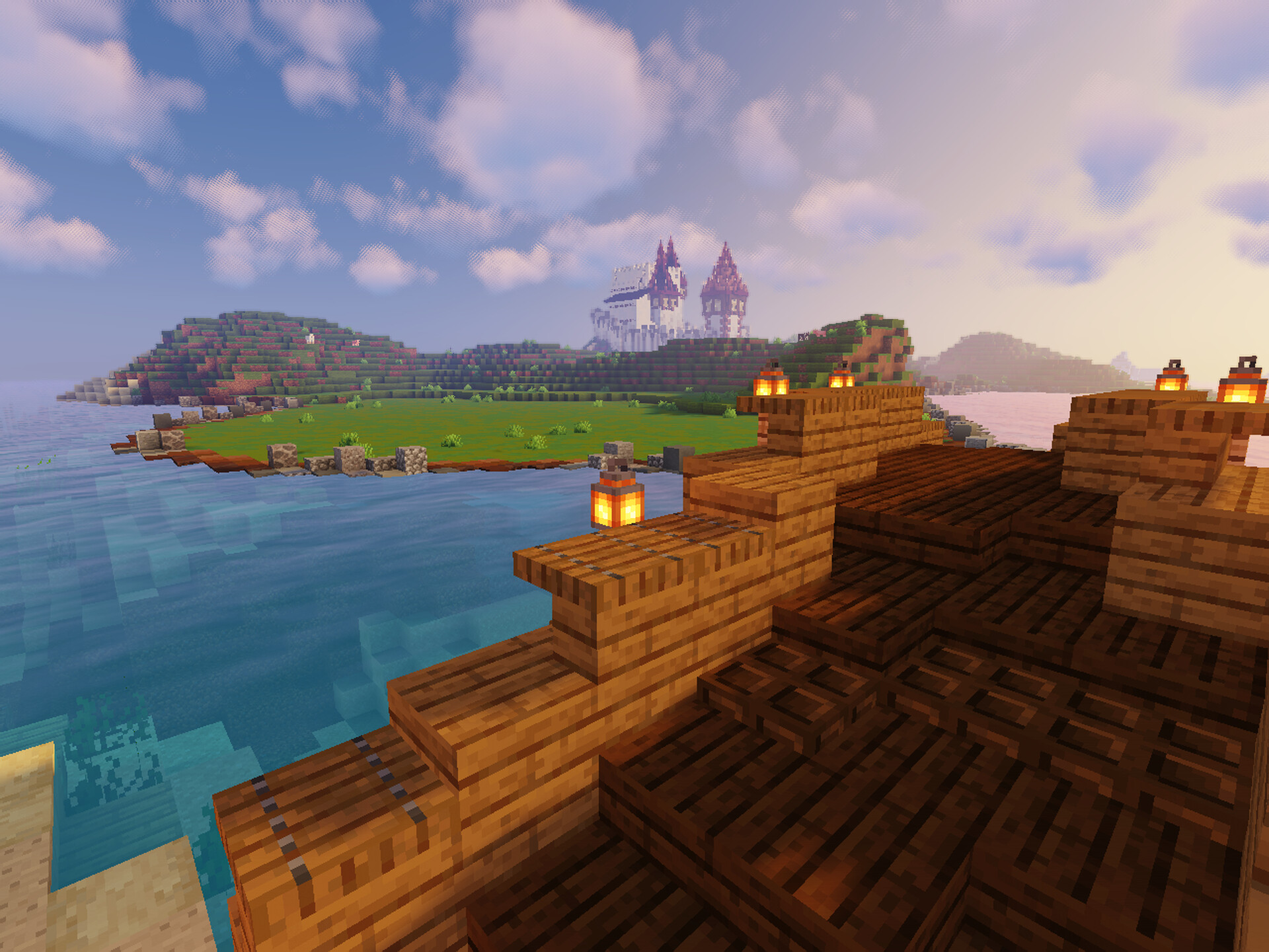 The Cardtlers' island Minecraft Map