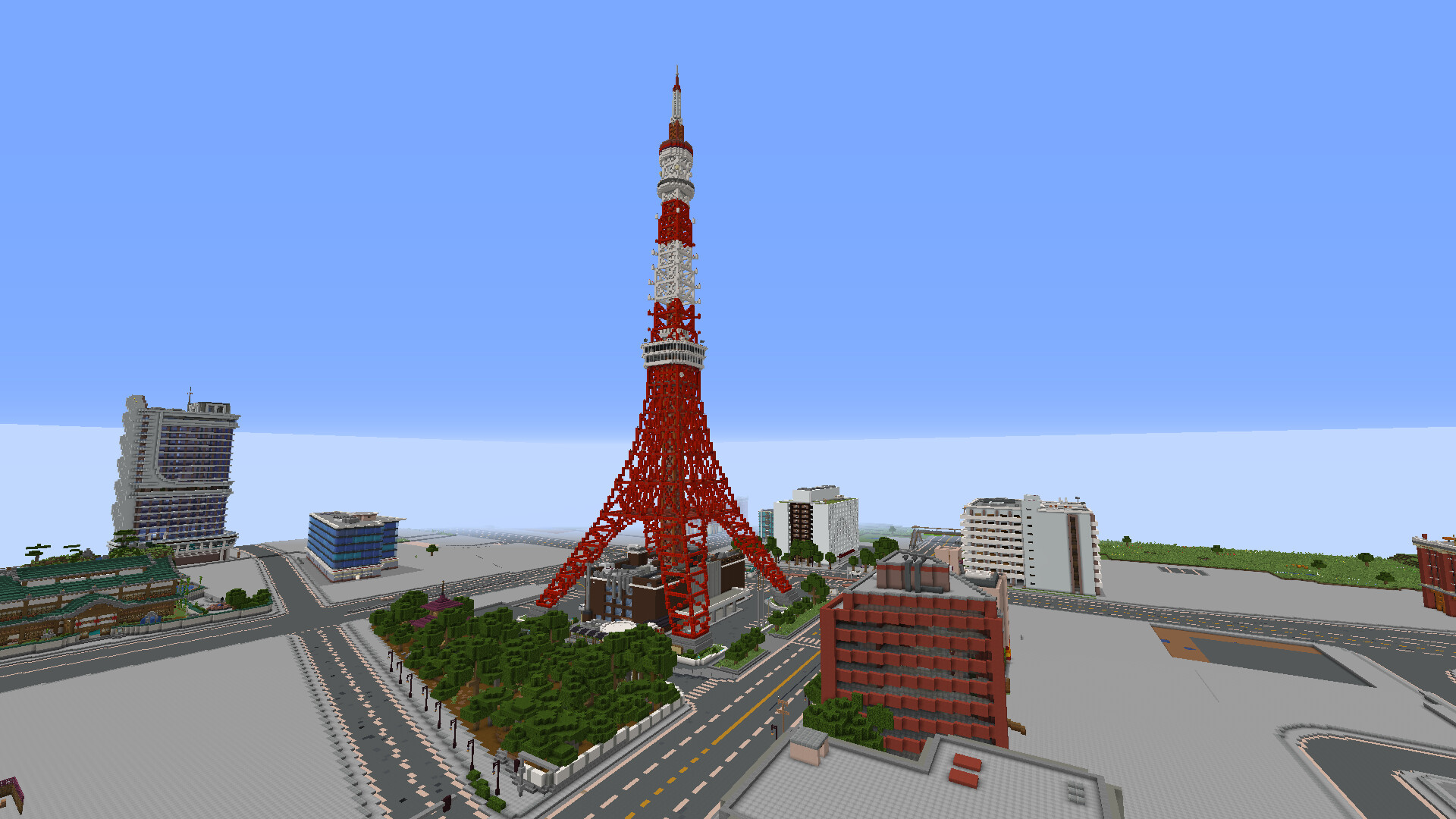 Tokyo Tower (日本電波塔) Minecraft Map