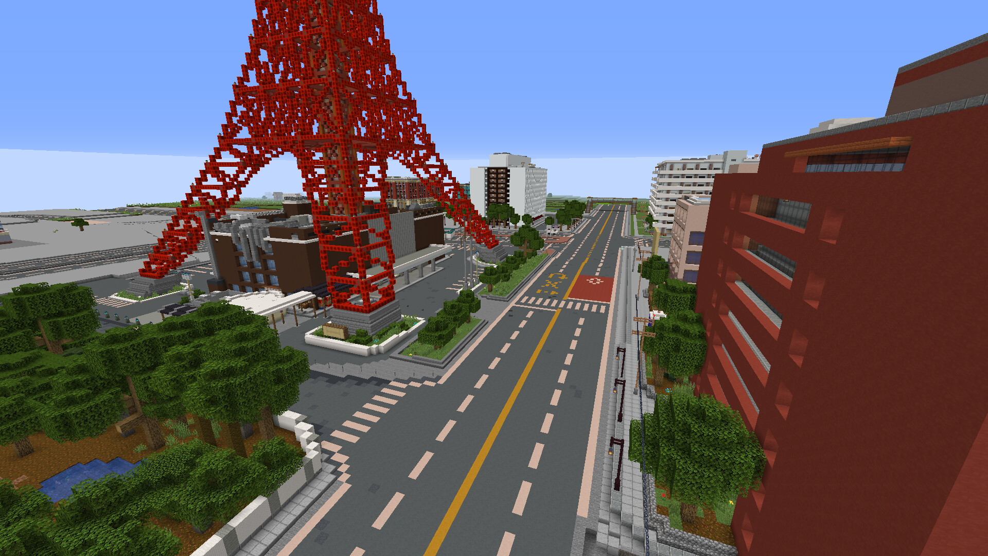 Tokyo Tower (日本電波塔) Minecraft Map