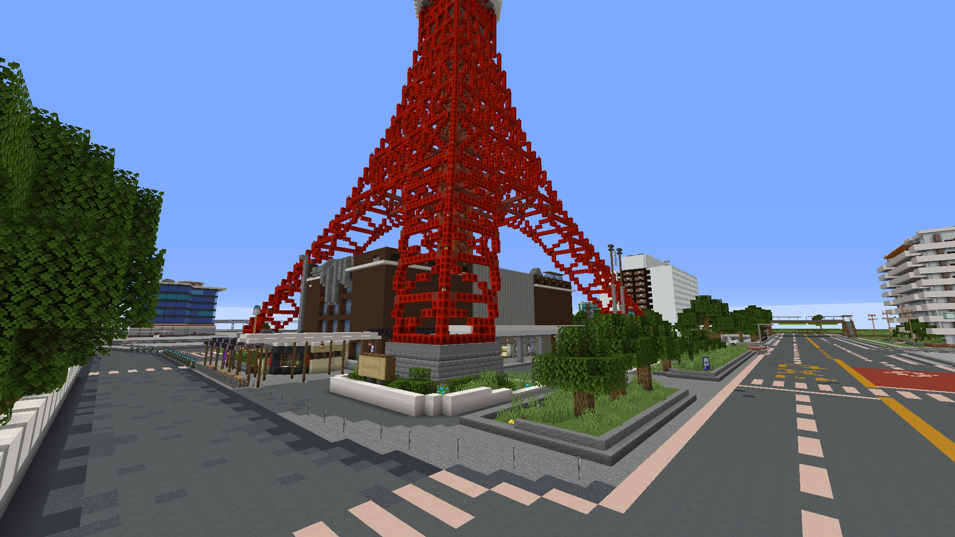 Tokyo Tower (日本電波塔) Minecraft Map