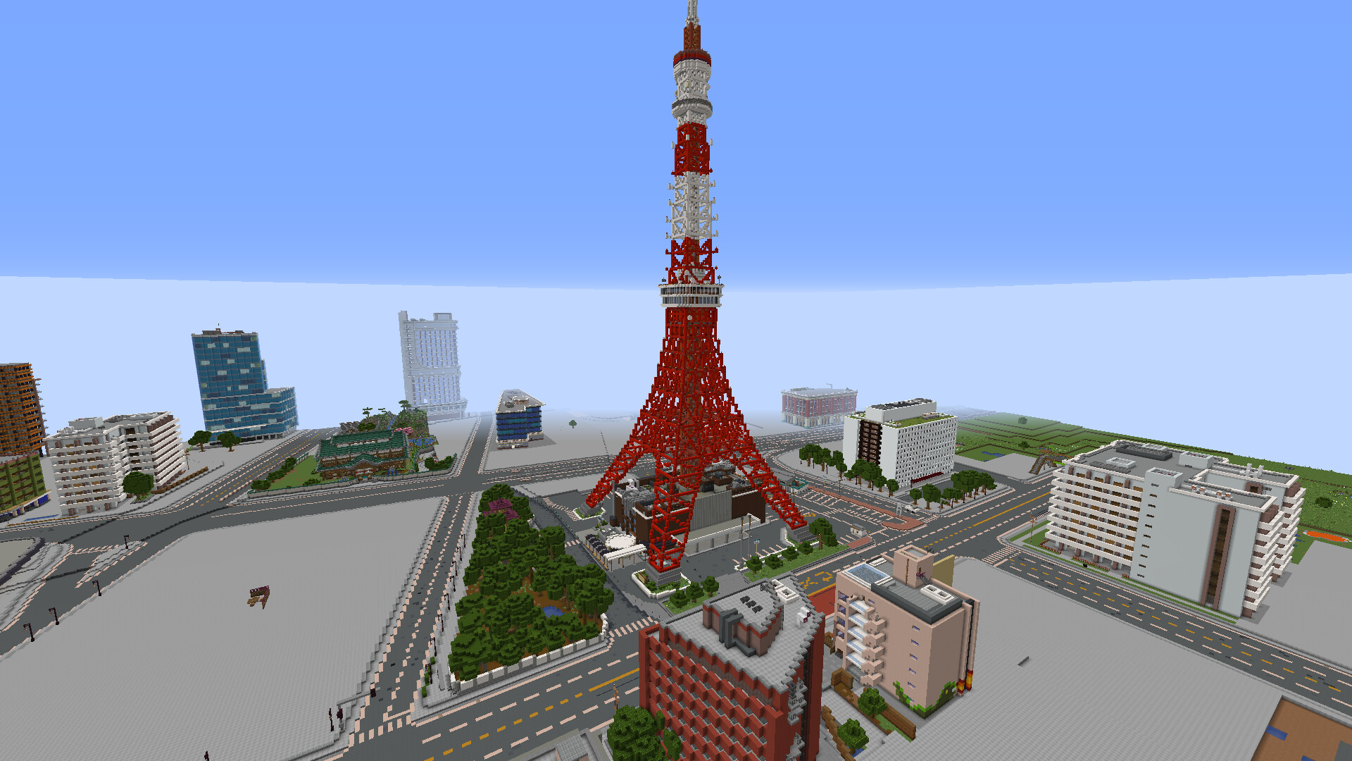 Tokyo Tower (日本電波塔) Minecraft Map