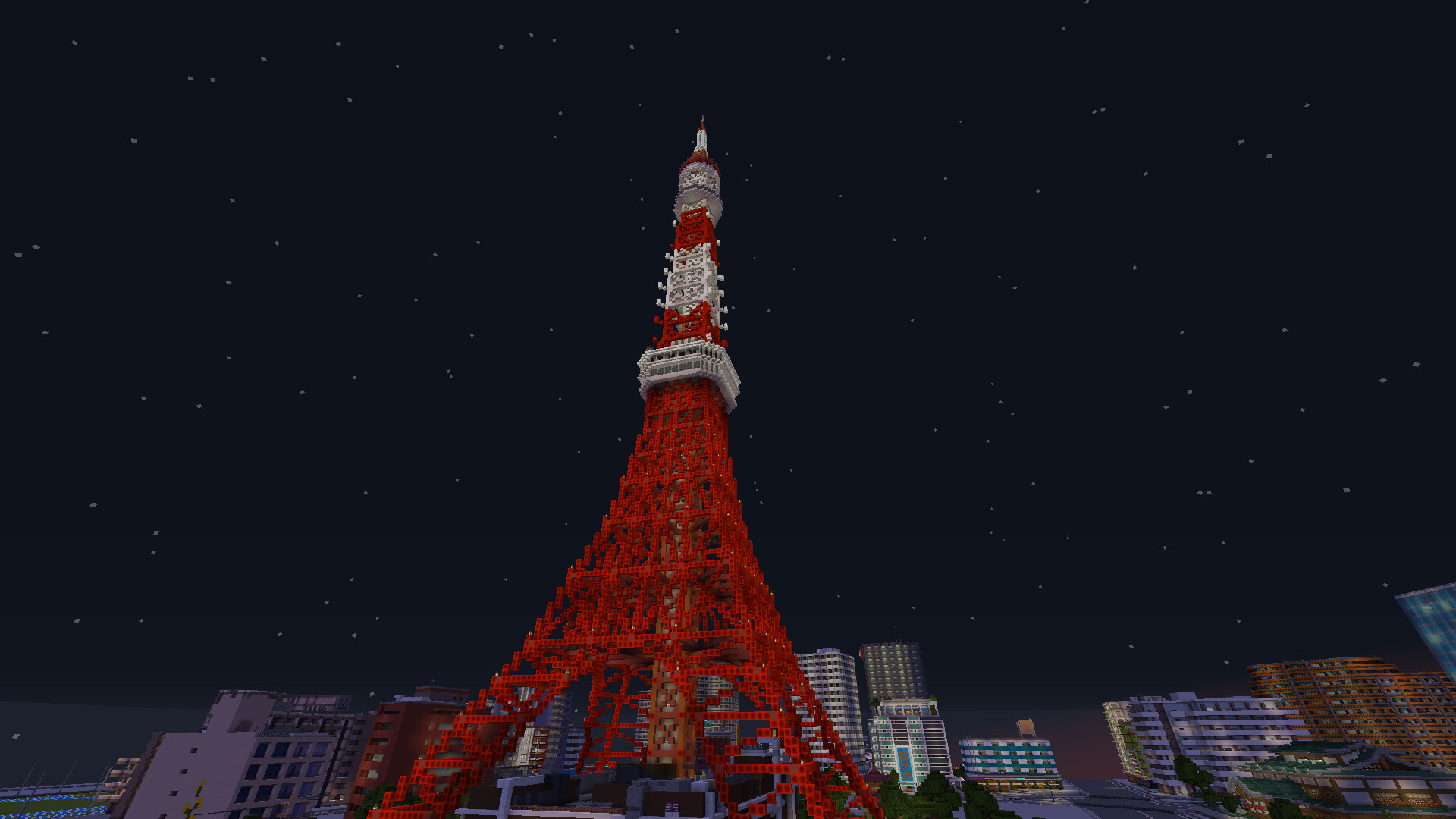 Tokyo Tower (日本電波塔) Minecraft Map
