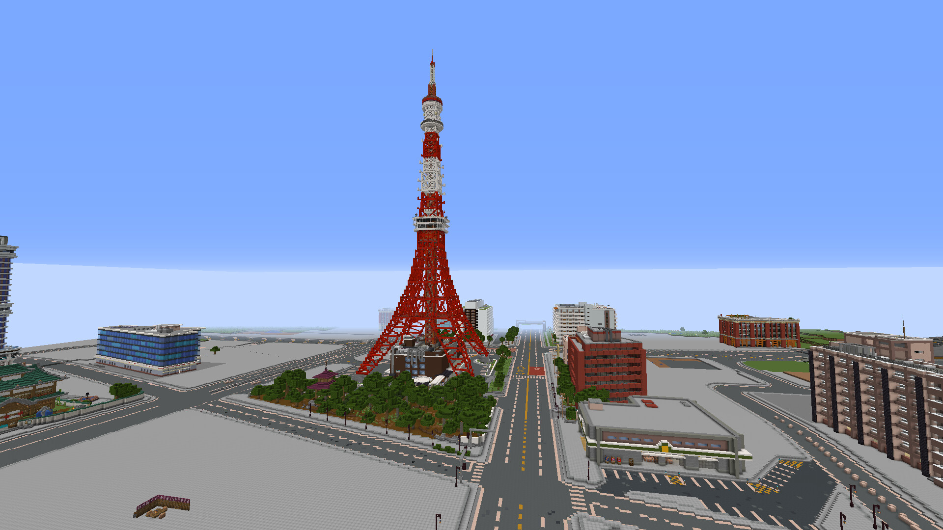 Tokyo Tower (日本電波塔) Minecraft Map