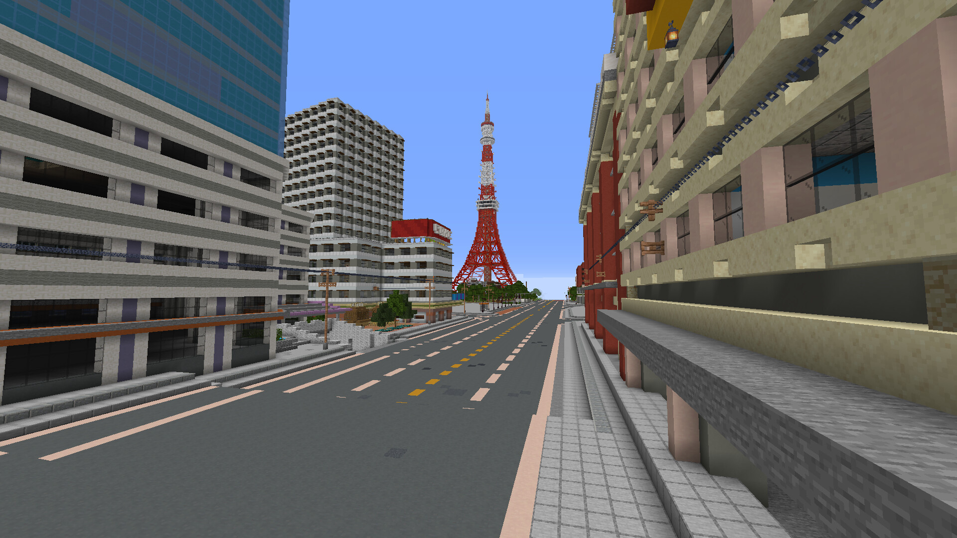 Tokyo Tower (日本電波塔) Minecraft Map
