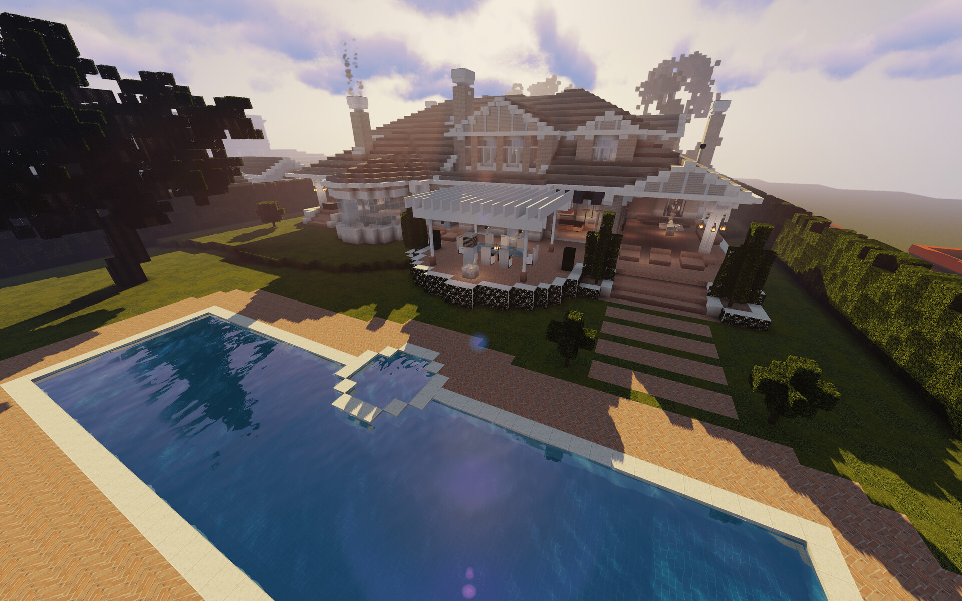 Custom House Design Minecraft Map