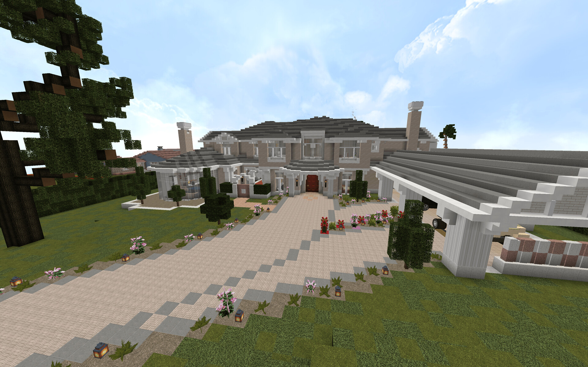 Custom House Design Minecraft Map