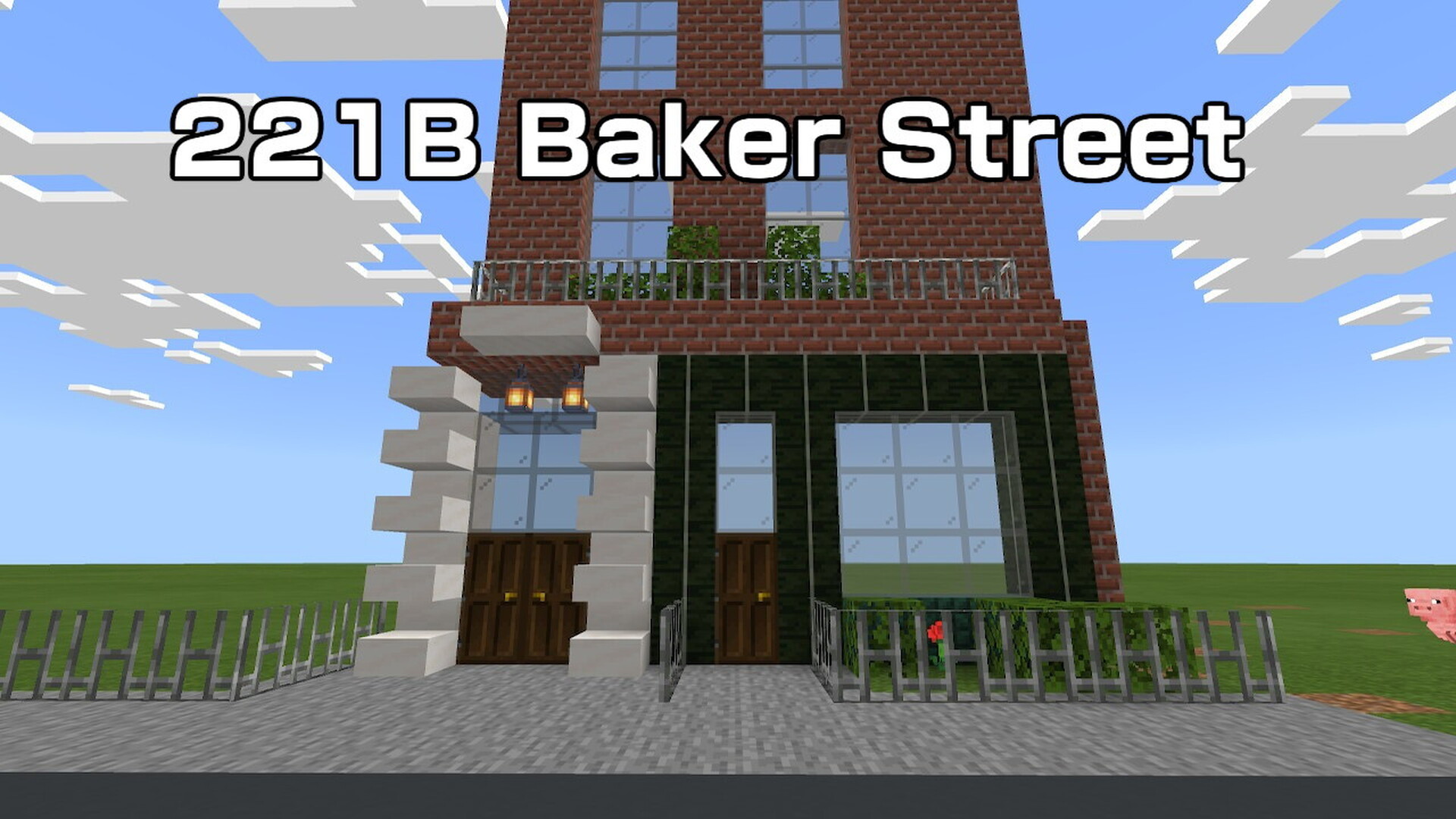 221B Baker Street Minecraft Map