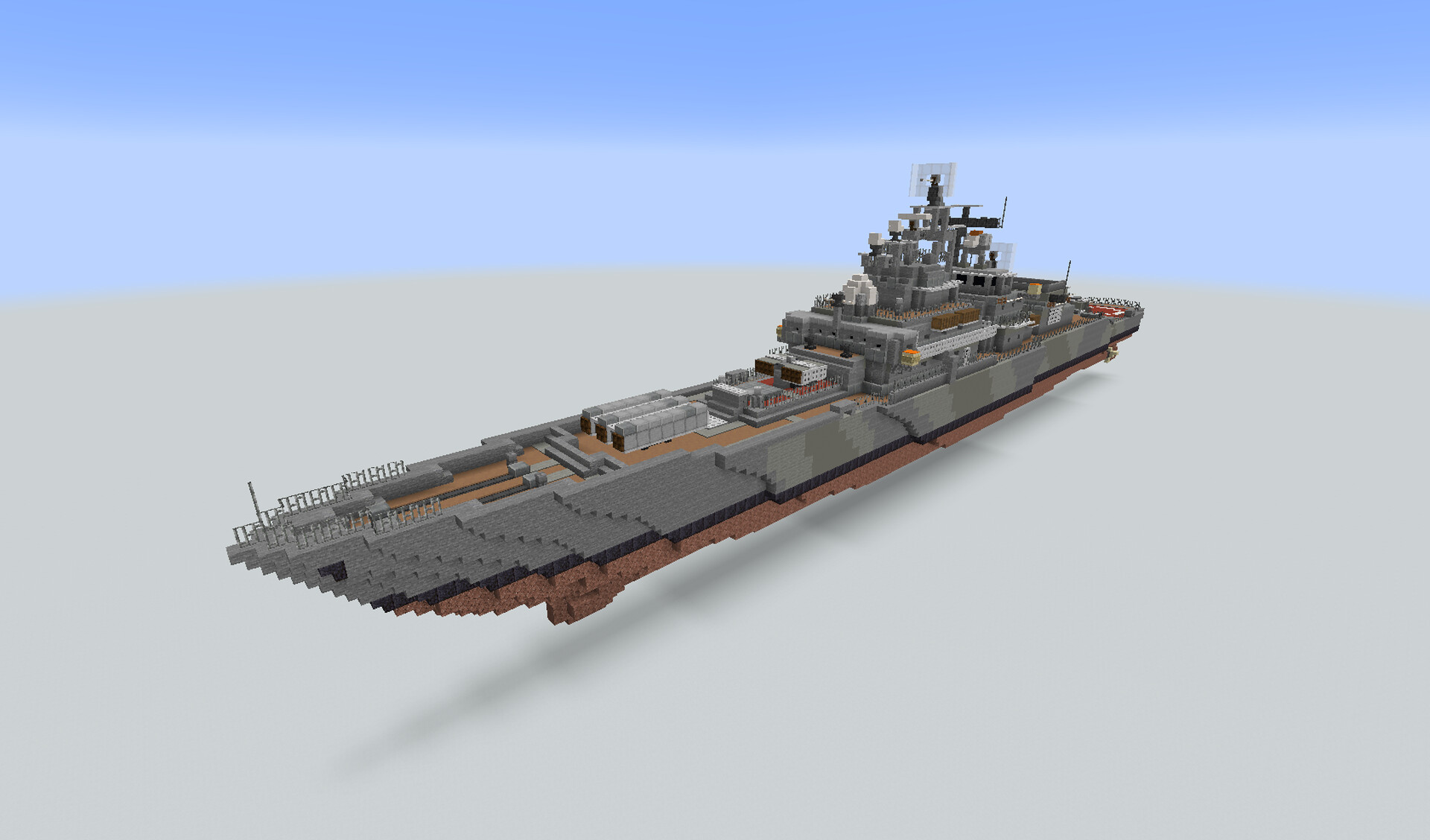 Project 1135 Krivak Class Friagte (1:1) Minecraft Map
