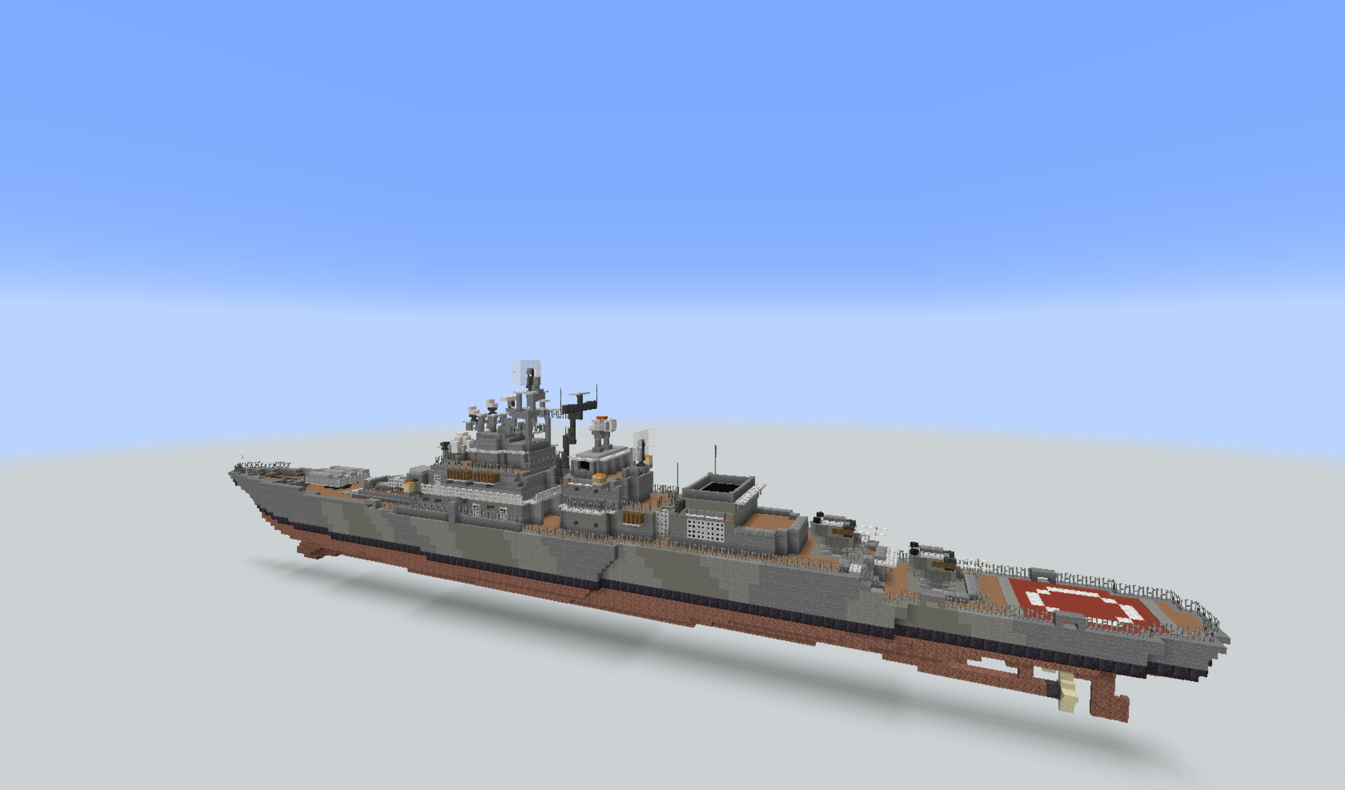 Project 1135 Krivak Class Friagte (1:1) Minecraft Map