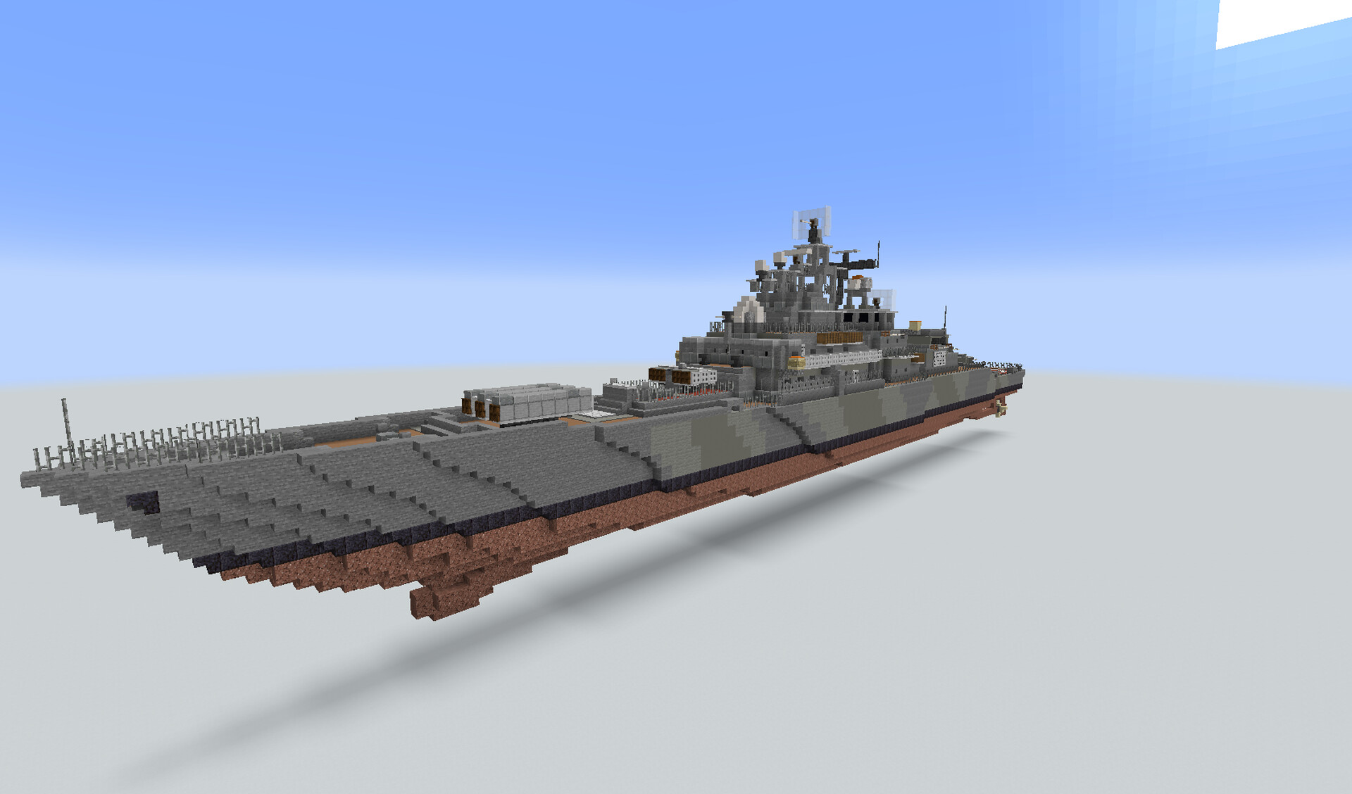 Project 1135 Krivak Class Friagte (1:1) Minecraft Map