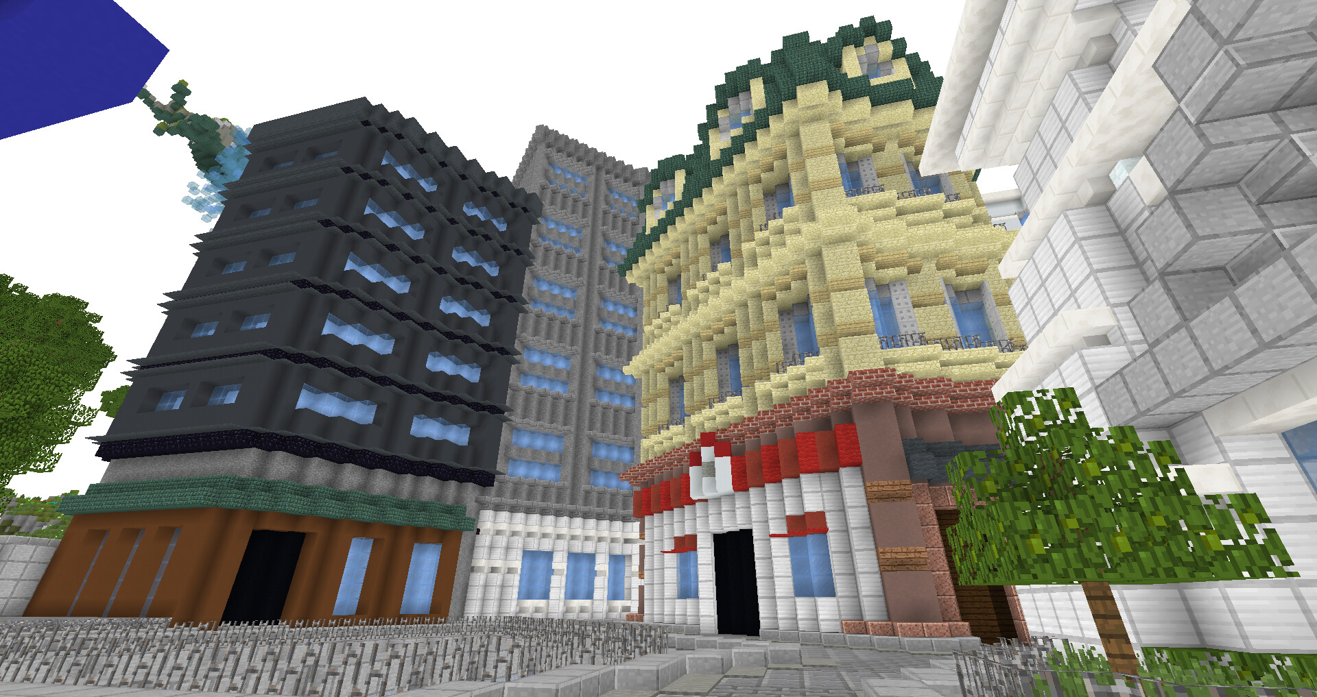 Lumiose City Hub Minecraft Map