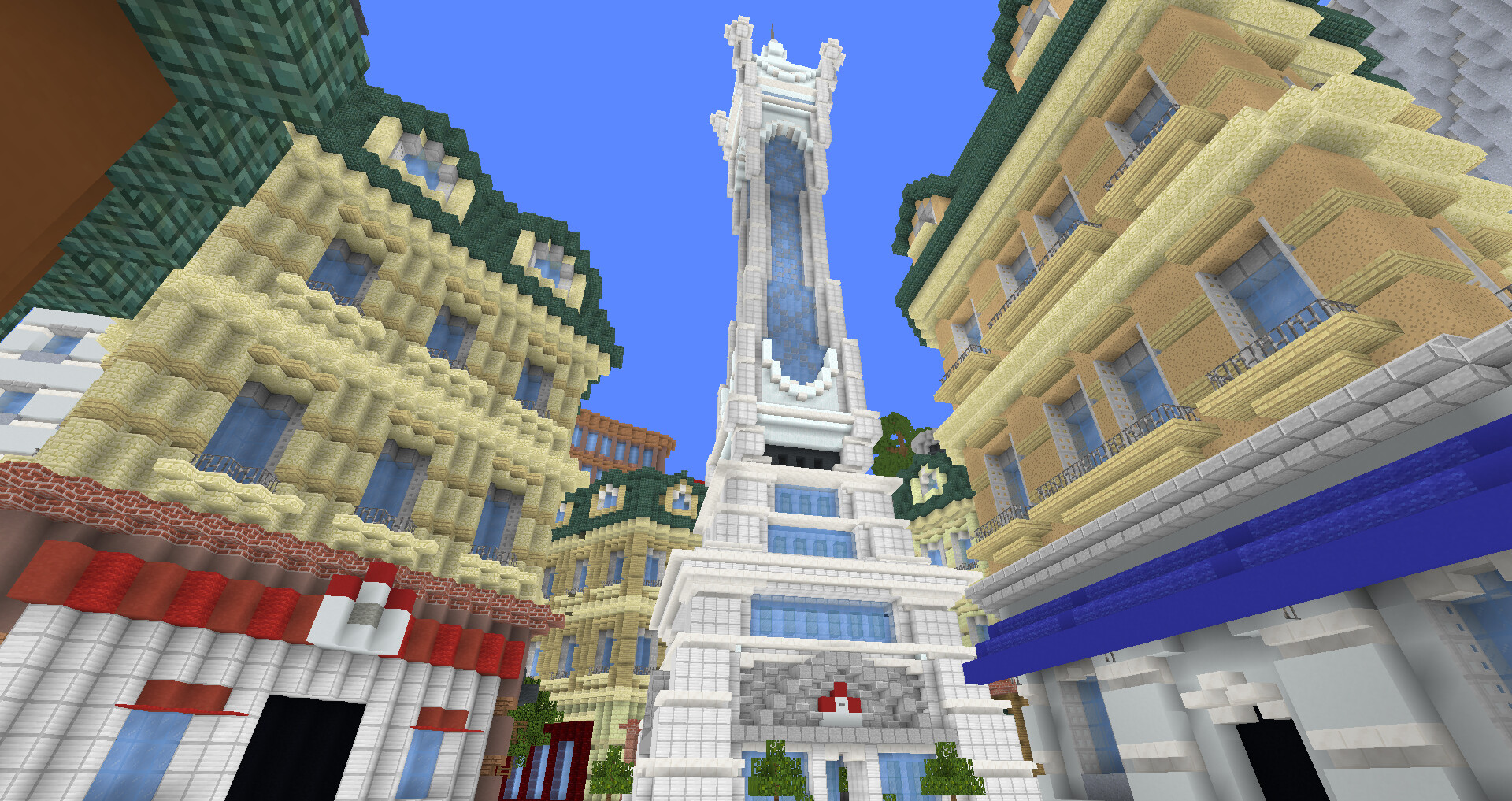 Lumiose City Hub Minecraft Map