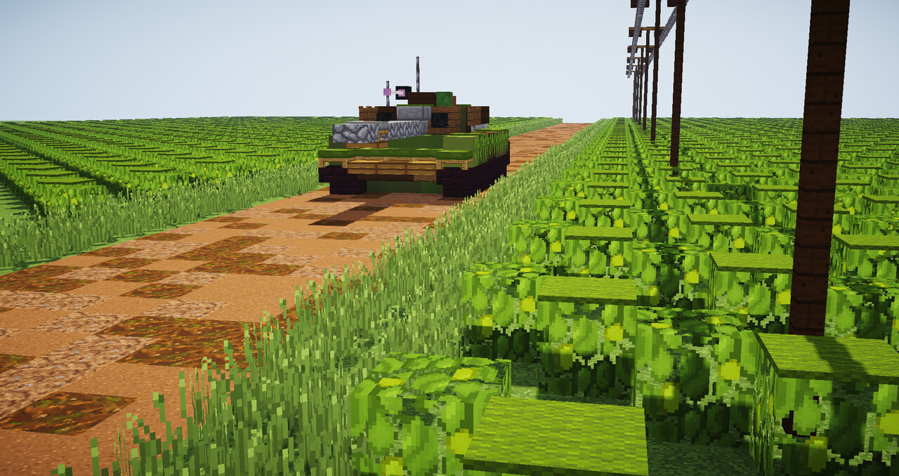 Fictional Soviet Experimental Tank || EXT-82 Minecraft Map