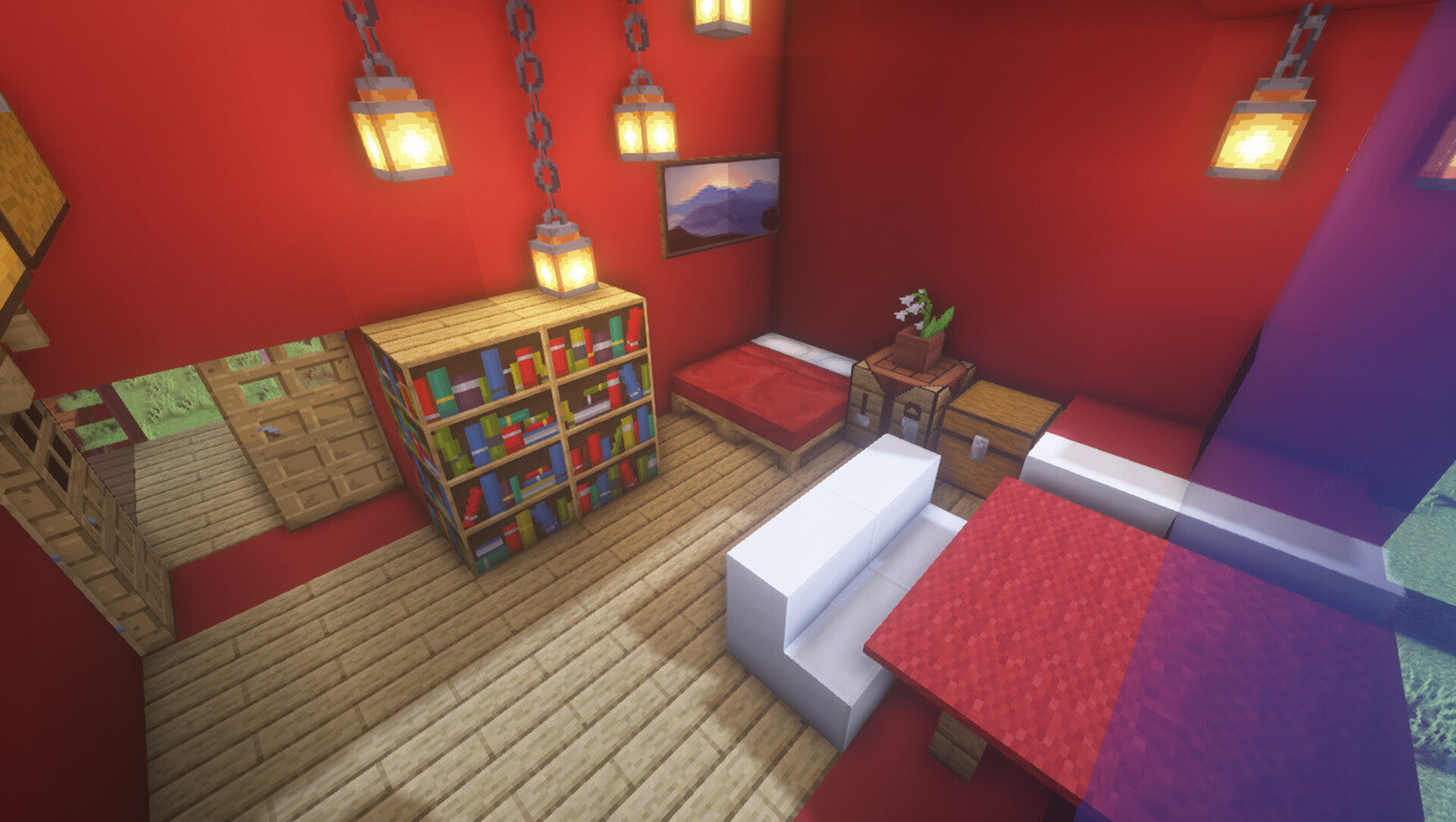 Among Us House (Java & Bedrock). Minecraft Map