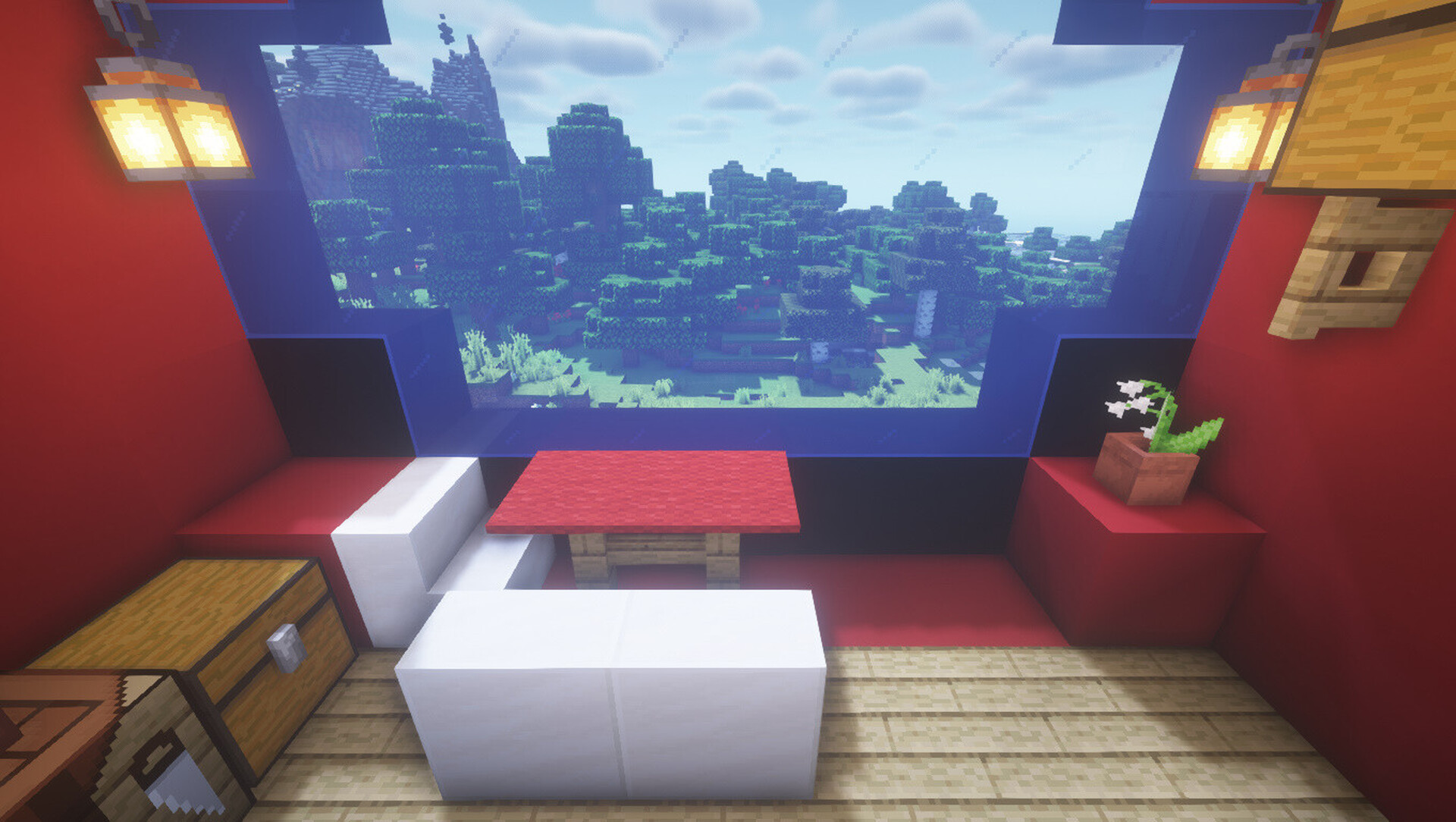 Among Us House (Java & Bedrock). Minecraft Map