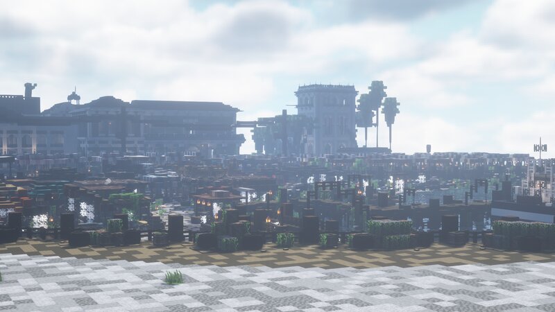 The Hunger Games: District 4 Creation | Panem Forever Minecraft Map