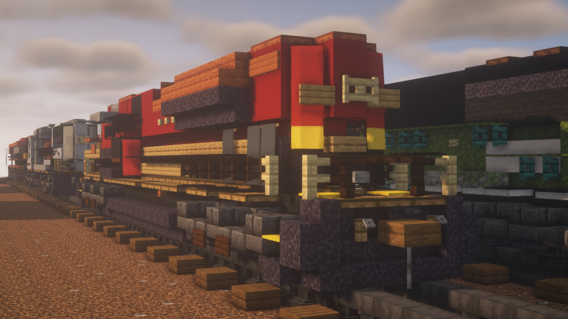 Kansas City Southern - EMD SD70ACe Minecraft Map