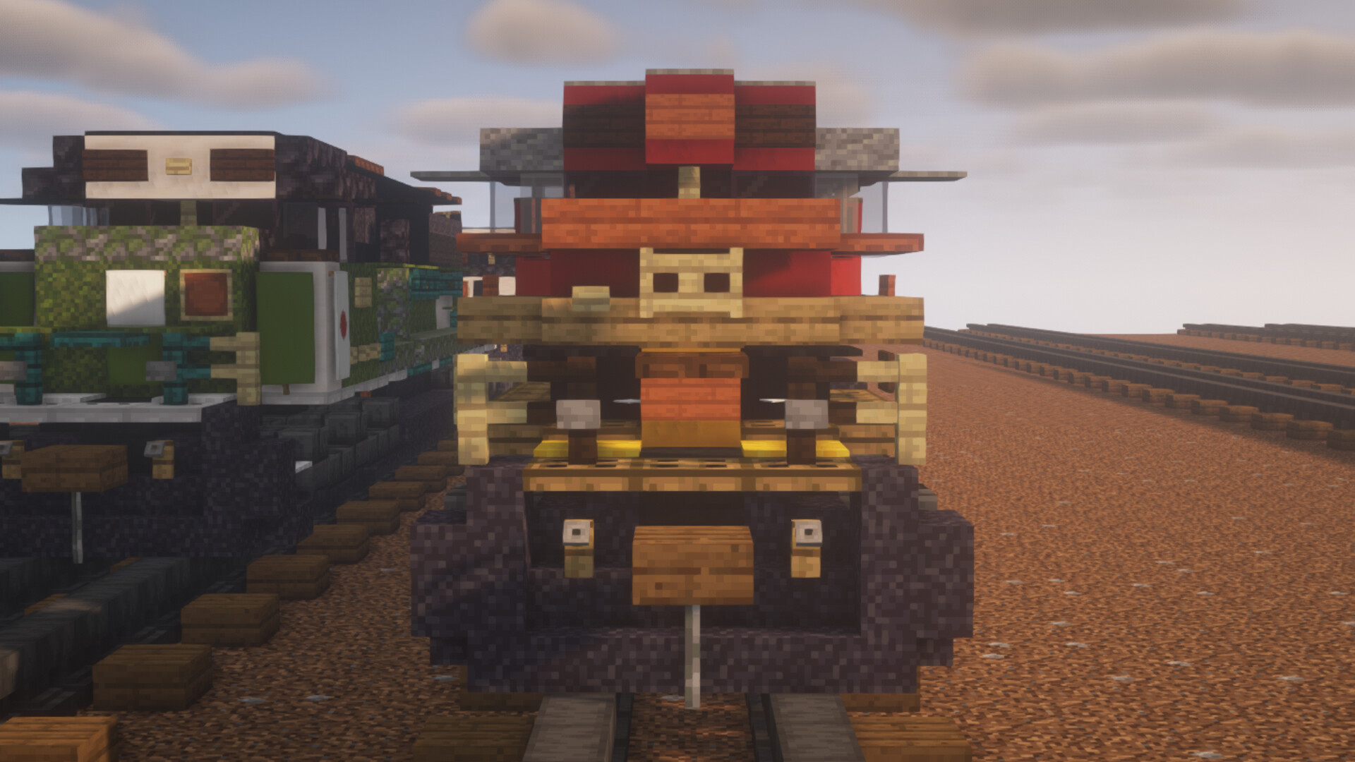 Kansas City Southern - EMD SD70ACe Minecraft Map