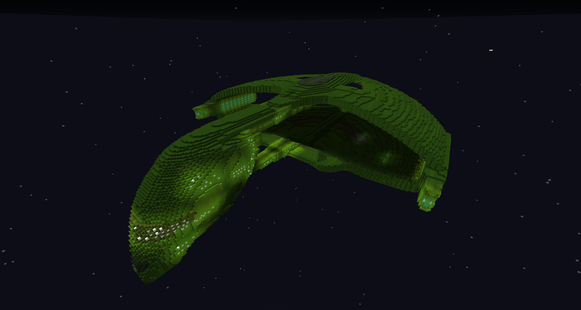 Romulan Warbird - D'Deridex Class Minecraft Map