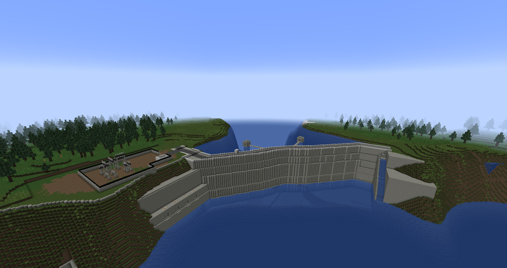 Fort Banks Dam Minecraft Map