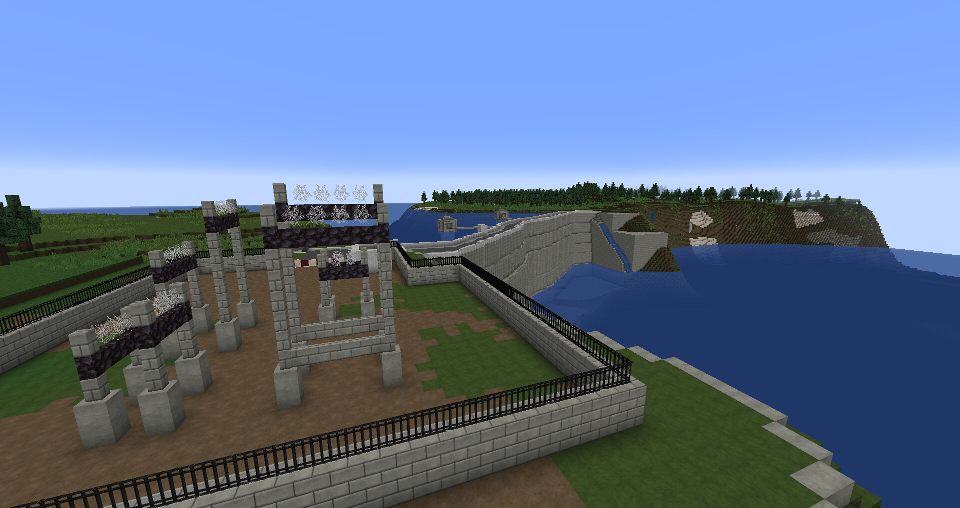 Fort Banks Dam Minecraft Map