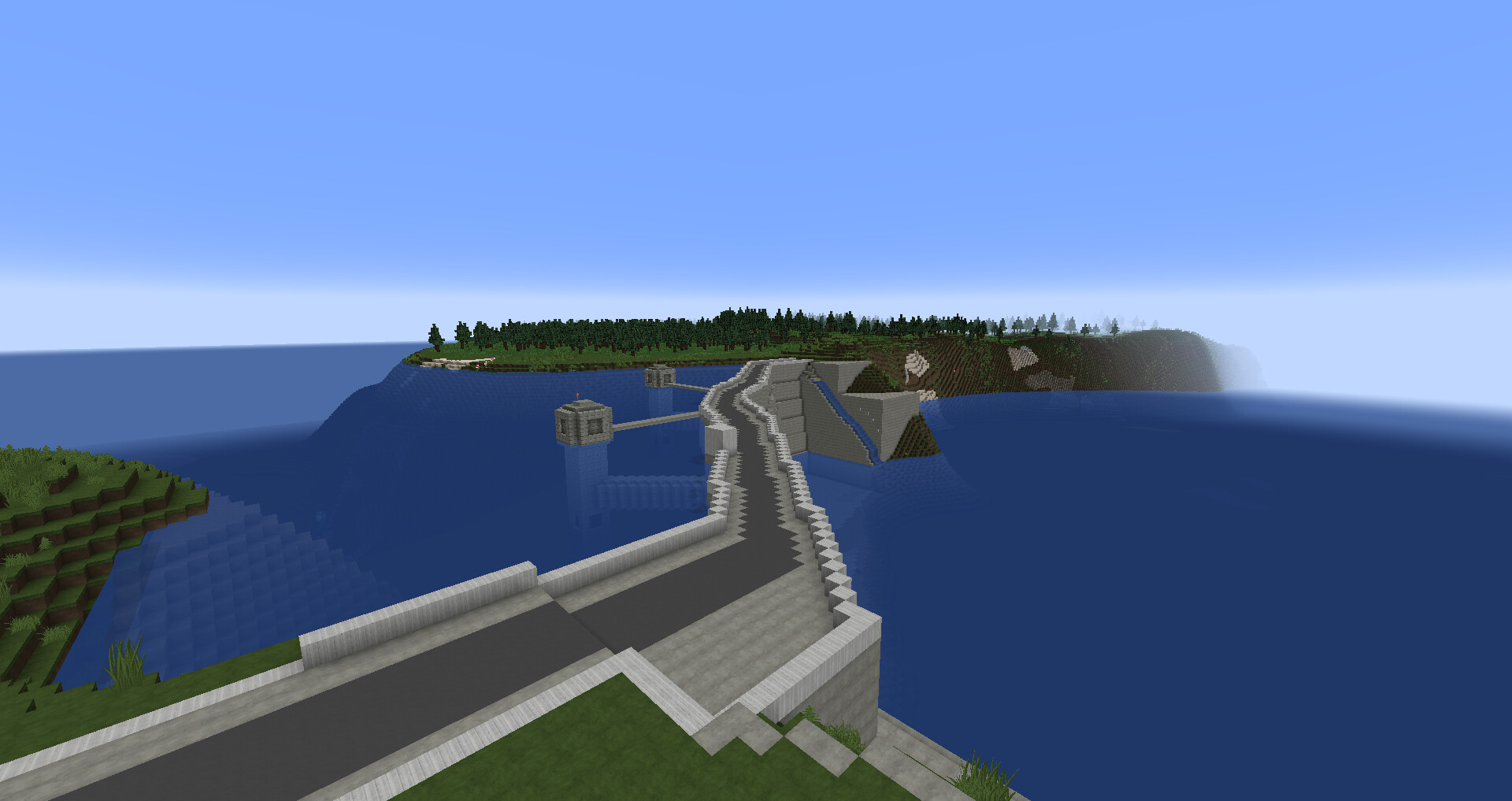 Fort Banks Dam Minecraft Map