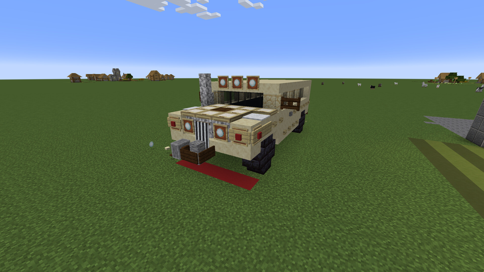 HUMMVEE Hummer Wagon (Redesign) Minecraft Map