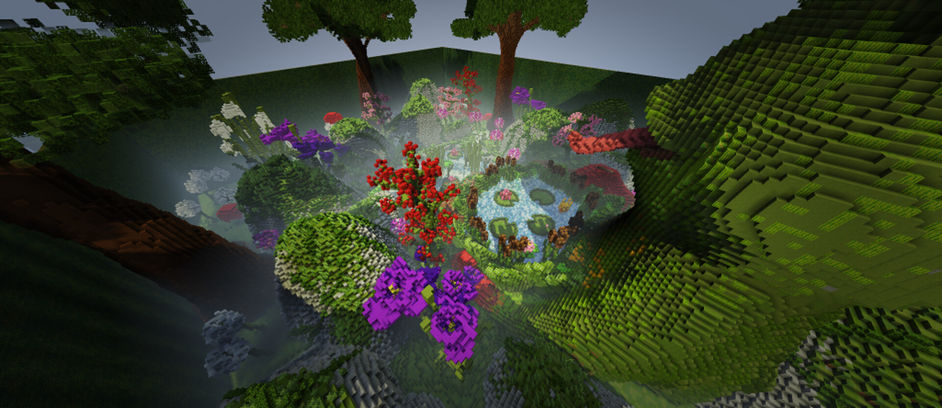 Frog & Garden Spawn Minecraft Map