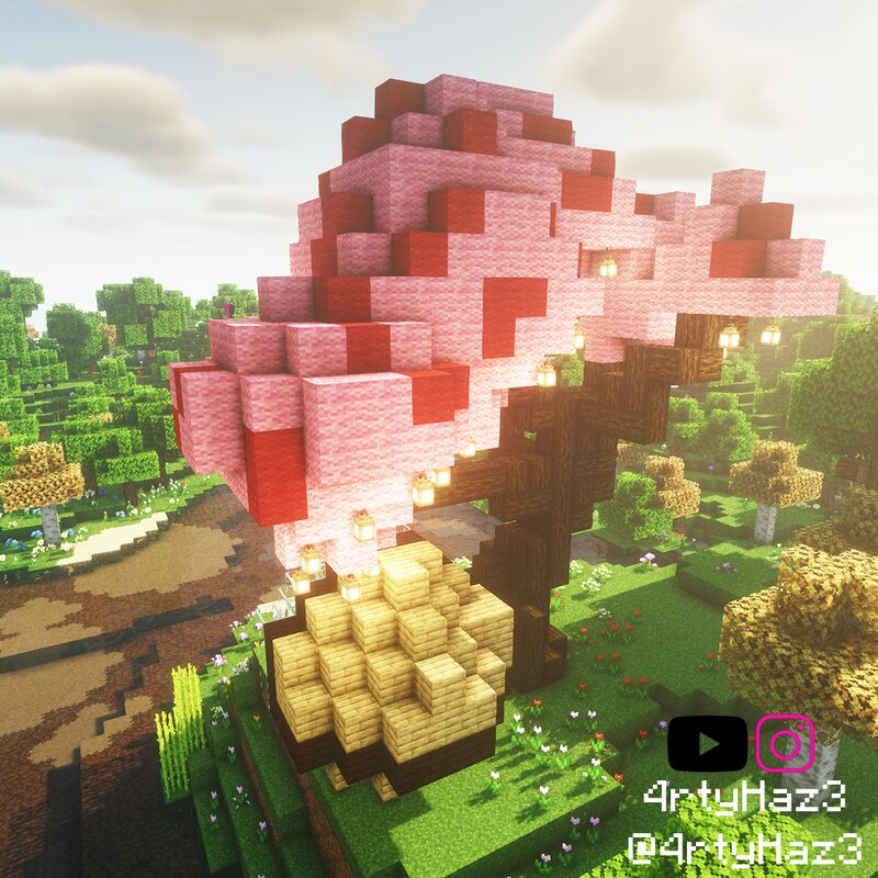 The Cherry Swing Minecraft Map