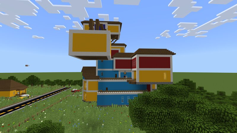 Hello Neighbor Act 3 Minecraft Map