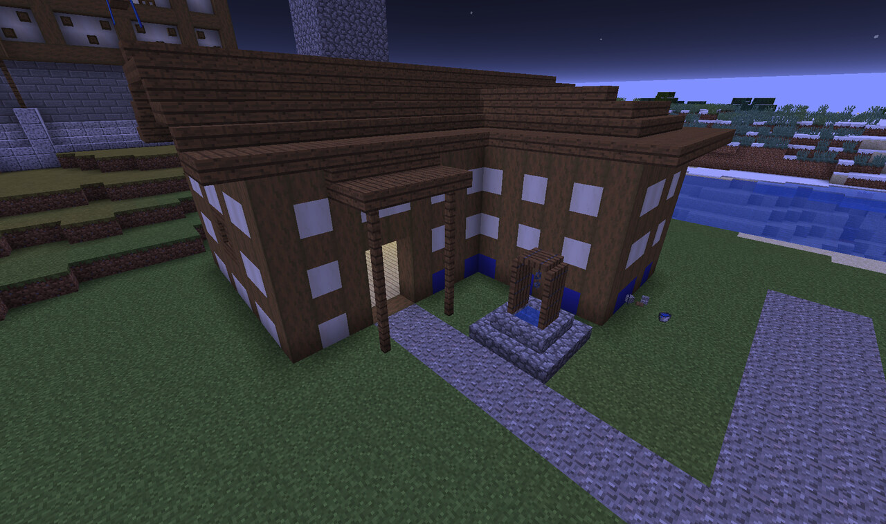 Age of Empires II - Westeuropean Houses Minecraft Map