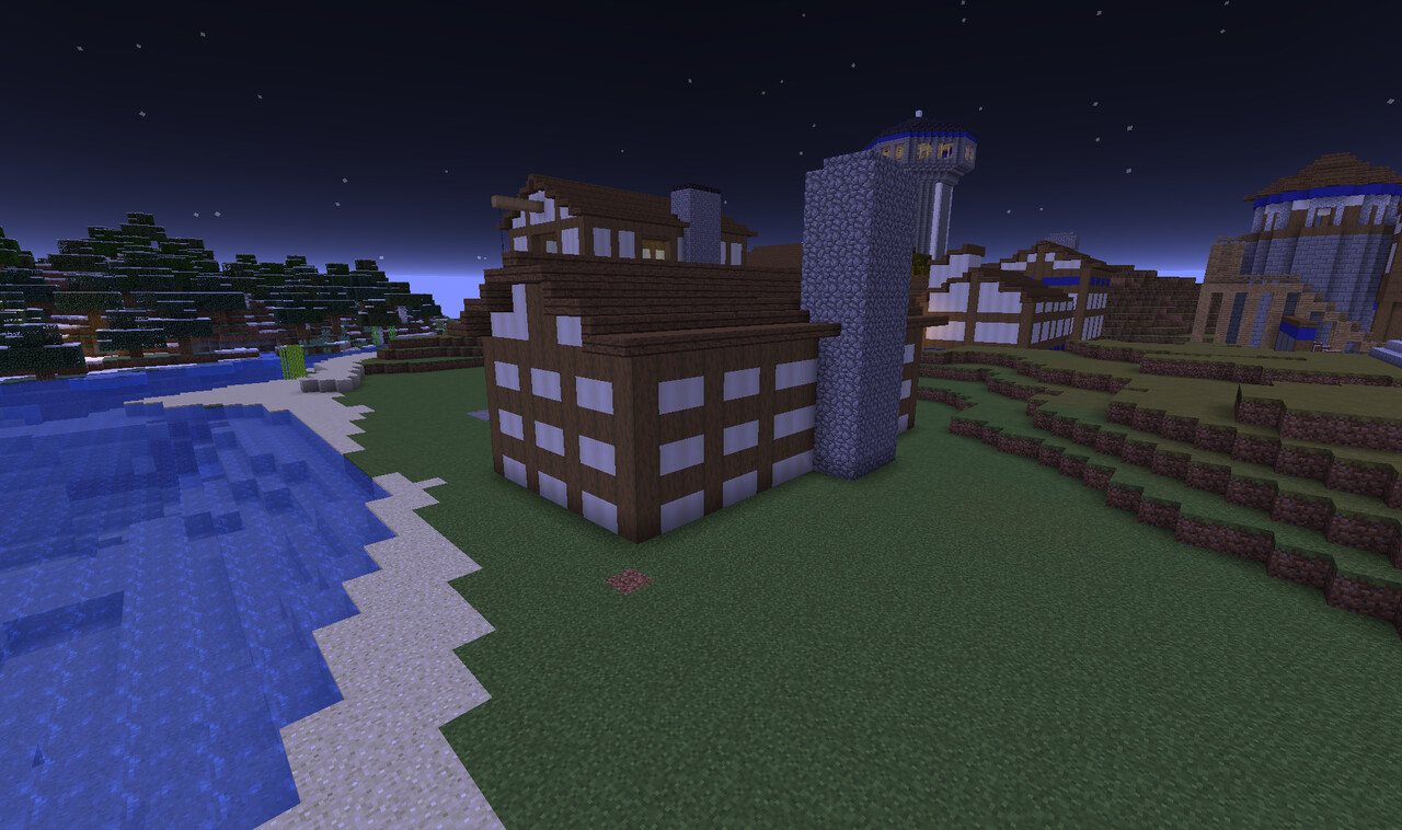 Age of Empires II - Westeuropean Houses Minecraft Map